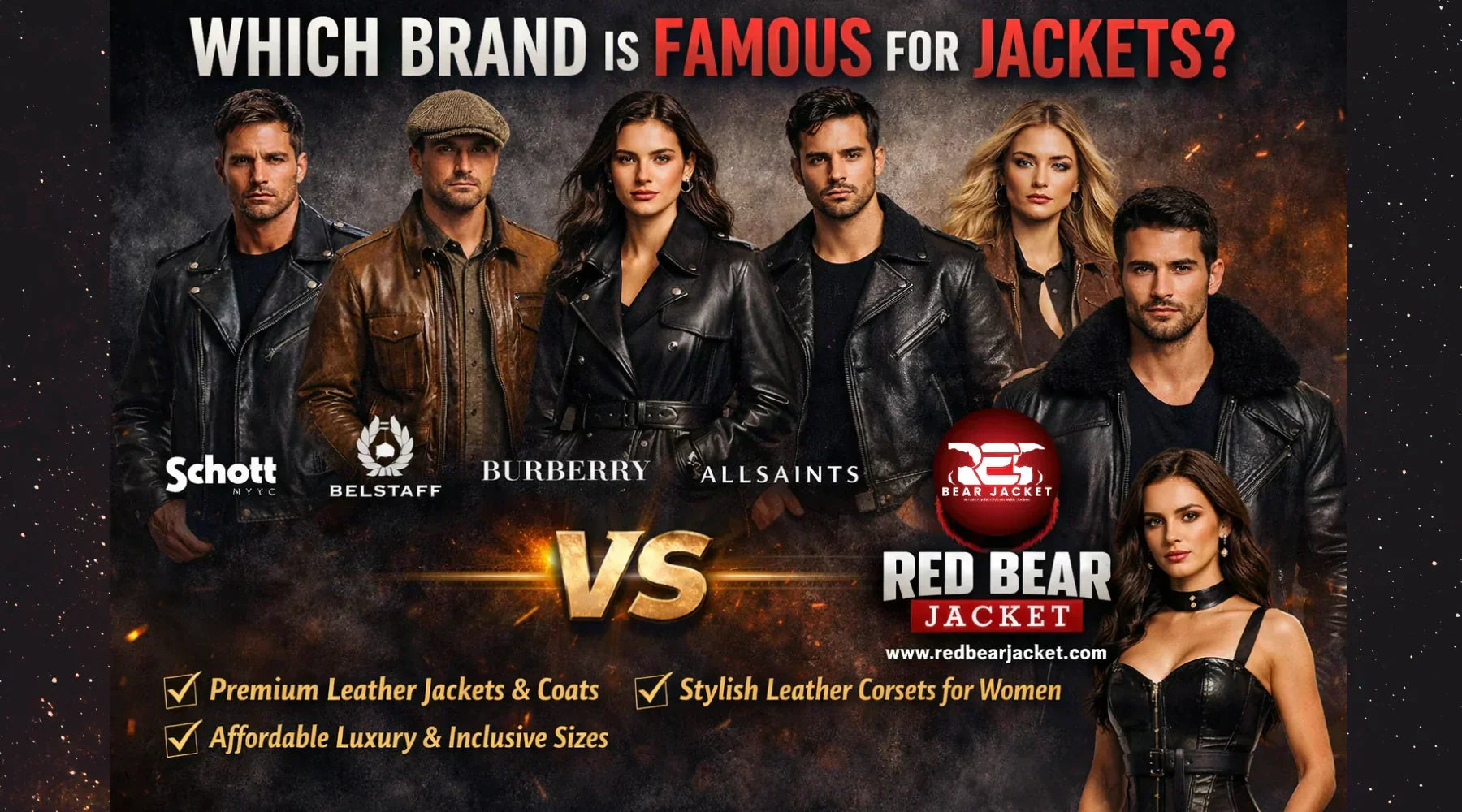 Which Brand Is Famous For Jackets? – Red Bear Jacket