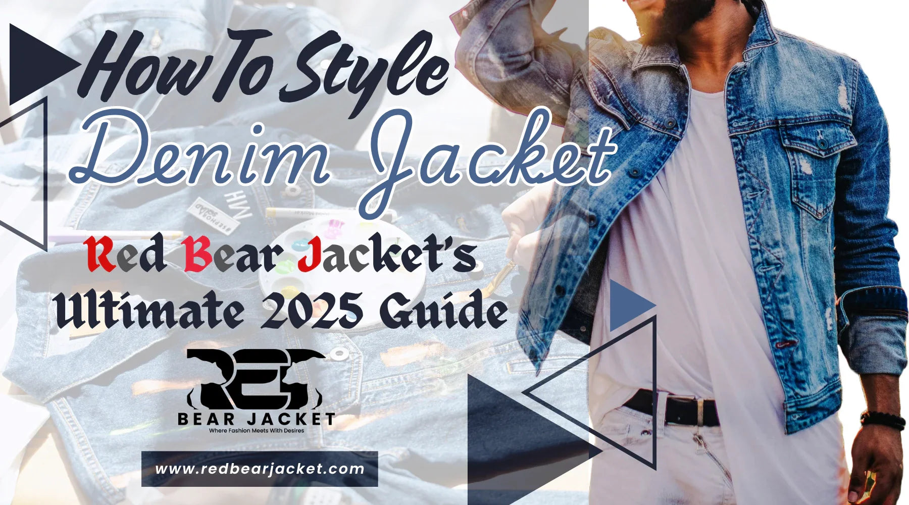 How To Style Denim Jacket 2025 | Red Bear Jacket